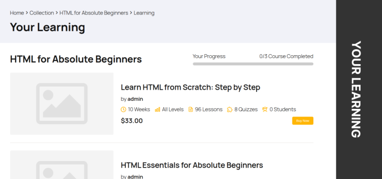 Collections Add-on for LearnPress | ThimPress