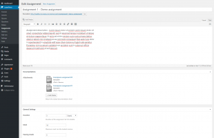 Assignments Add-on for LearnPress - ThimPress