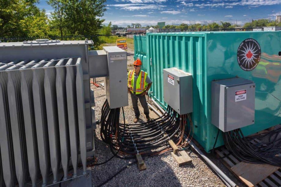 Temporary Power Supply Supporting Mining Industry