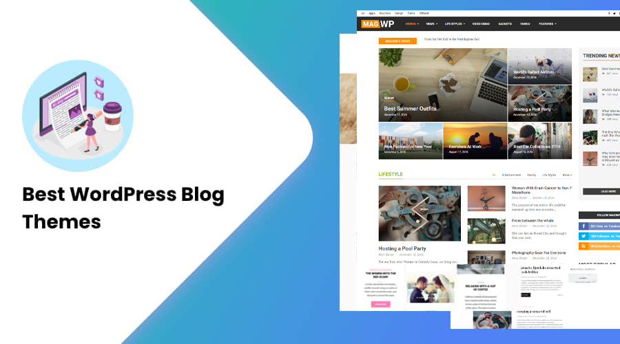 The 10 Best WordPress Blog Themes You Should Try in 2025