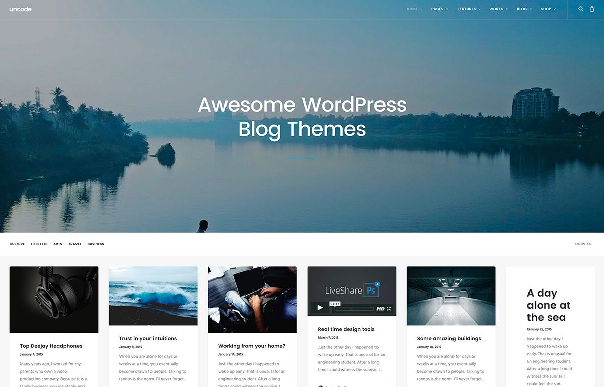 The Best Free Themes For Wordpress QuyaSoft