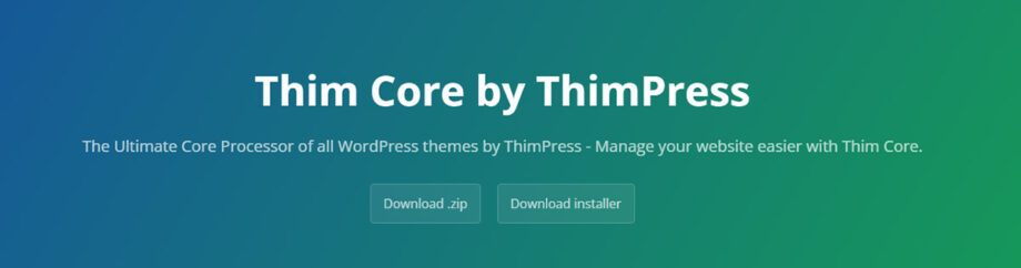 What is Thim Core? Powerful plugin by ThimPress