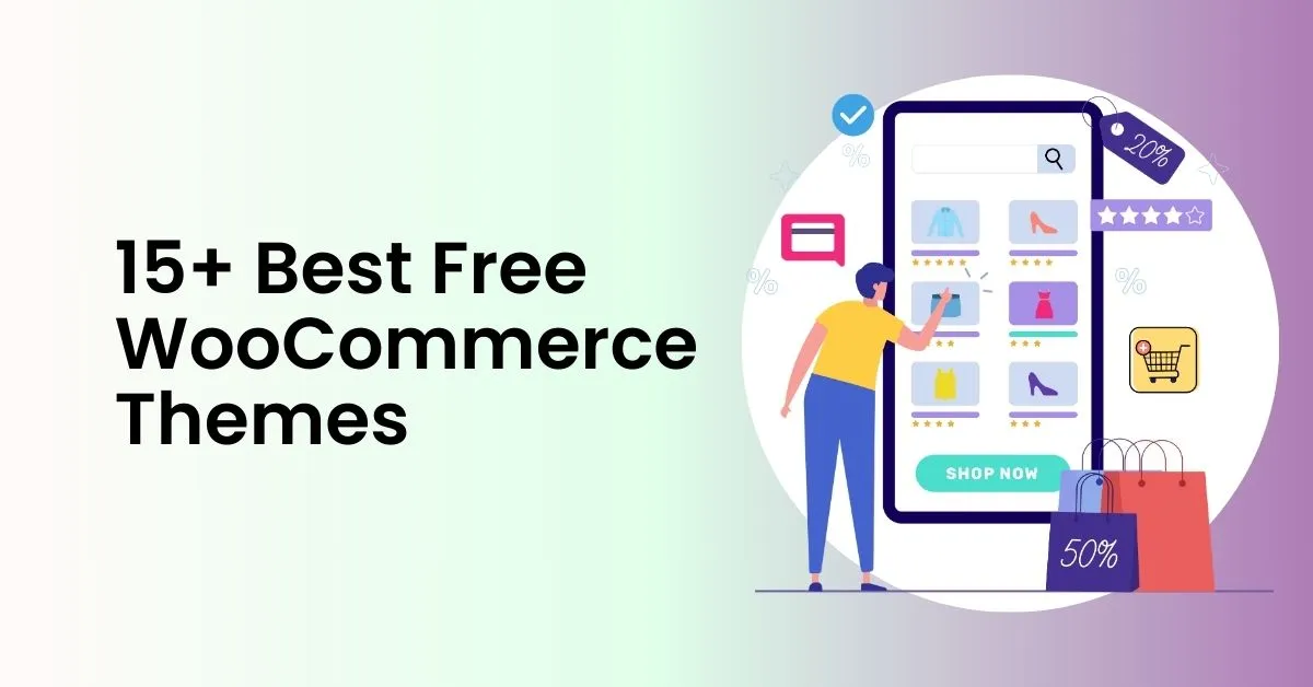 TOP 15 Best Free WooCommerce Themes 2026