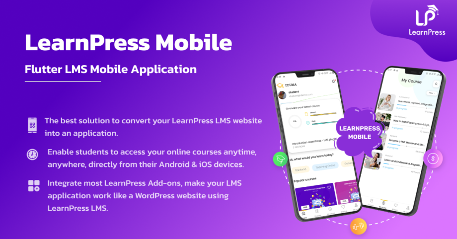 LearnPress Mobile - Flutter LMS Mobile Application | ThimPress