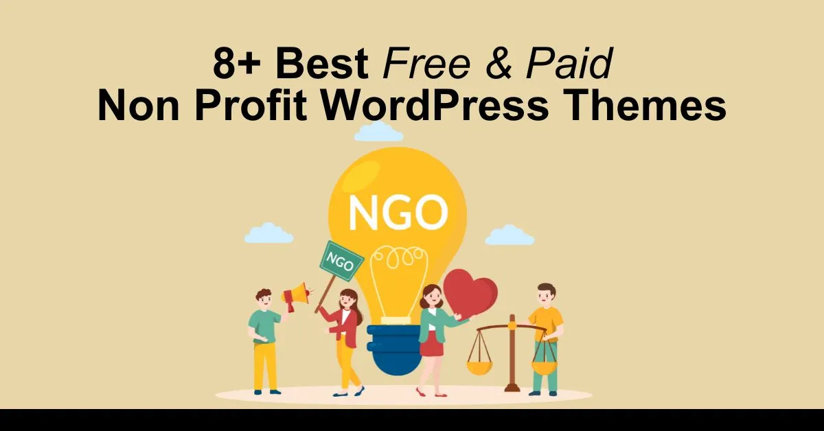 8+ Best Non Profit WordPress Themes for 2025