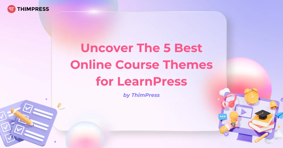 The 5 Best Online Course Themes for LearnPress (2026)
